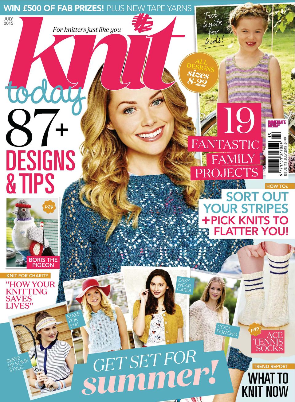 Get digital access to Knit Today - July 2015 issue | Magzter.com