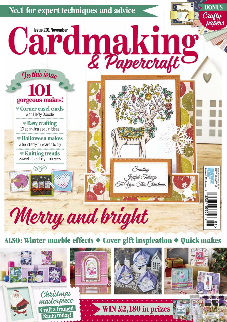 Cardmaking and Papercraft-November 2019 Magazine