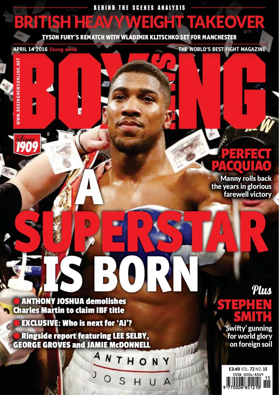 Get digital access to Boxing News - April 14,2016 issue | Magzter.com