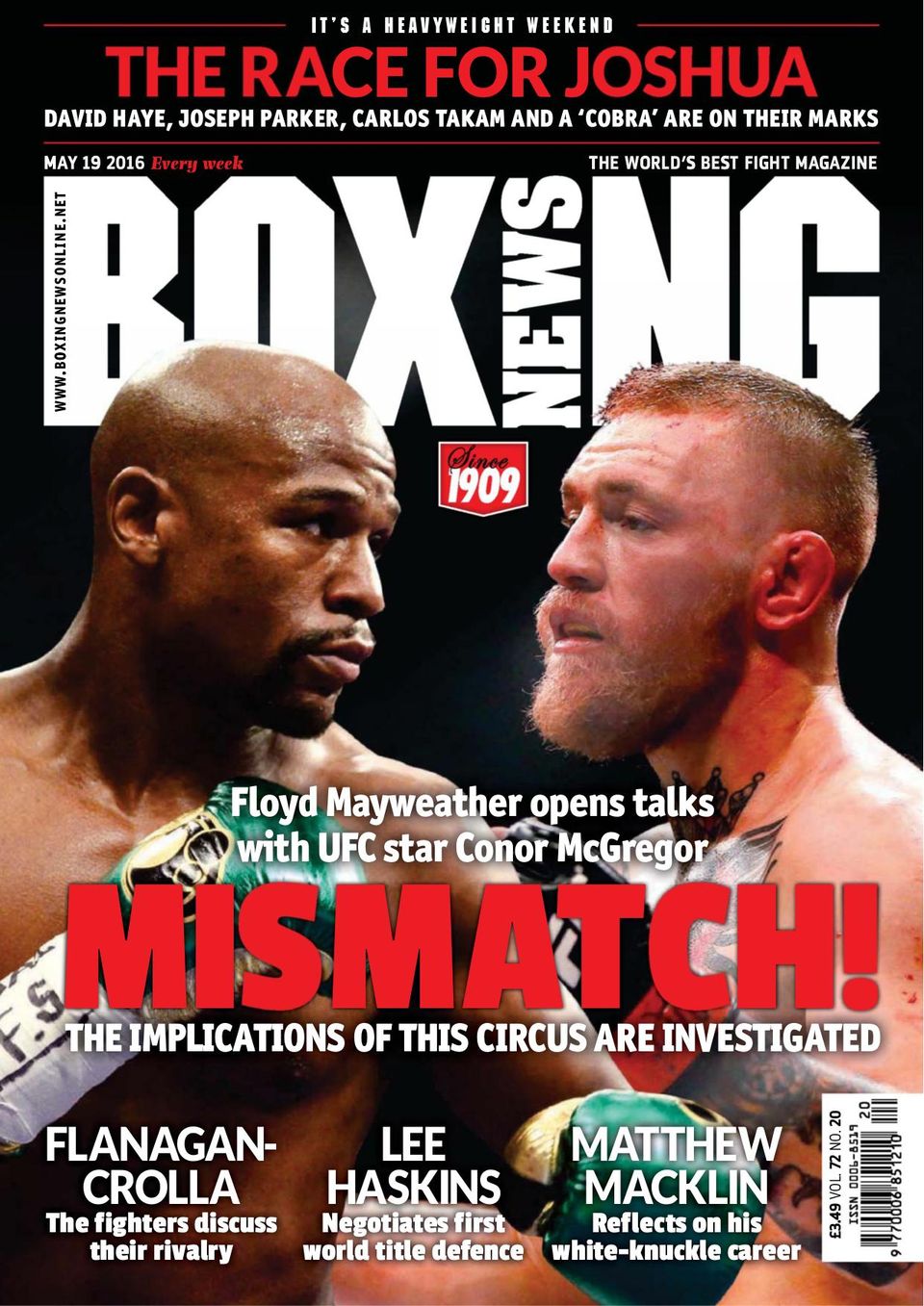 Boxing News-May 19,2016 Magazine - Get your Digital Subscription
