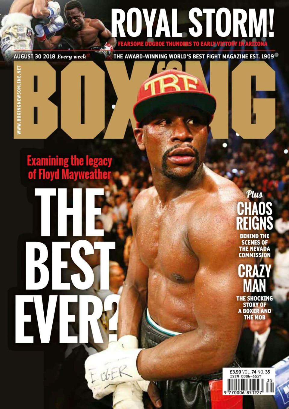 Get digital access to Boxing News - August 30, 2018 issue | Magzter.com