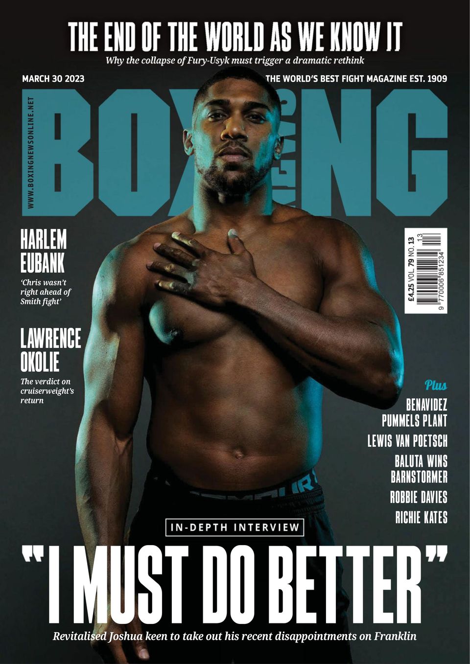 Get digital access to Boxing News - March 30, 2023 issue | Magzter.com
