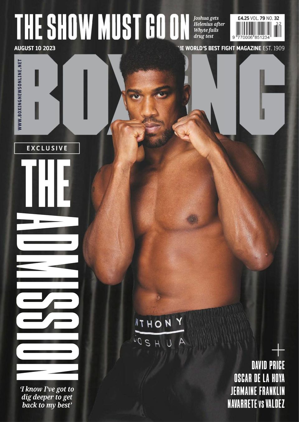 Get digital access to Boxing News - August 10, 2023 issue | Magzter.com