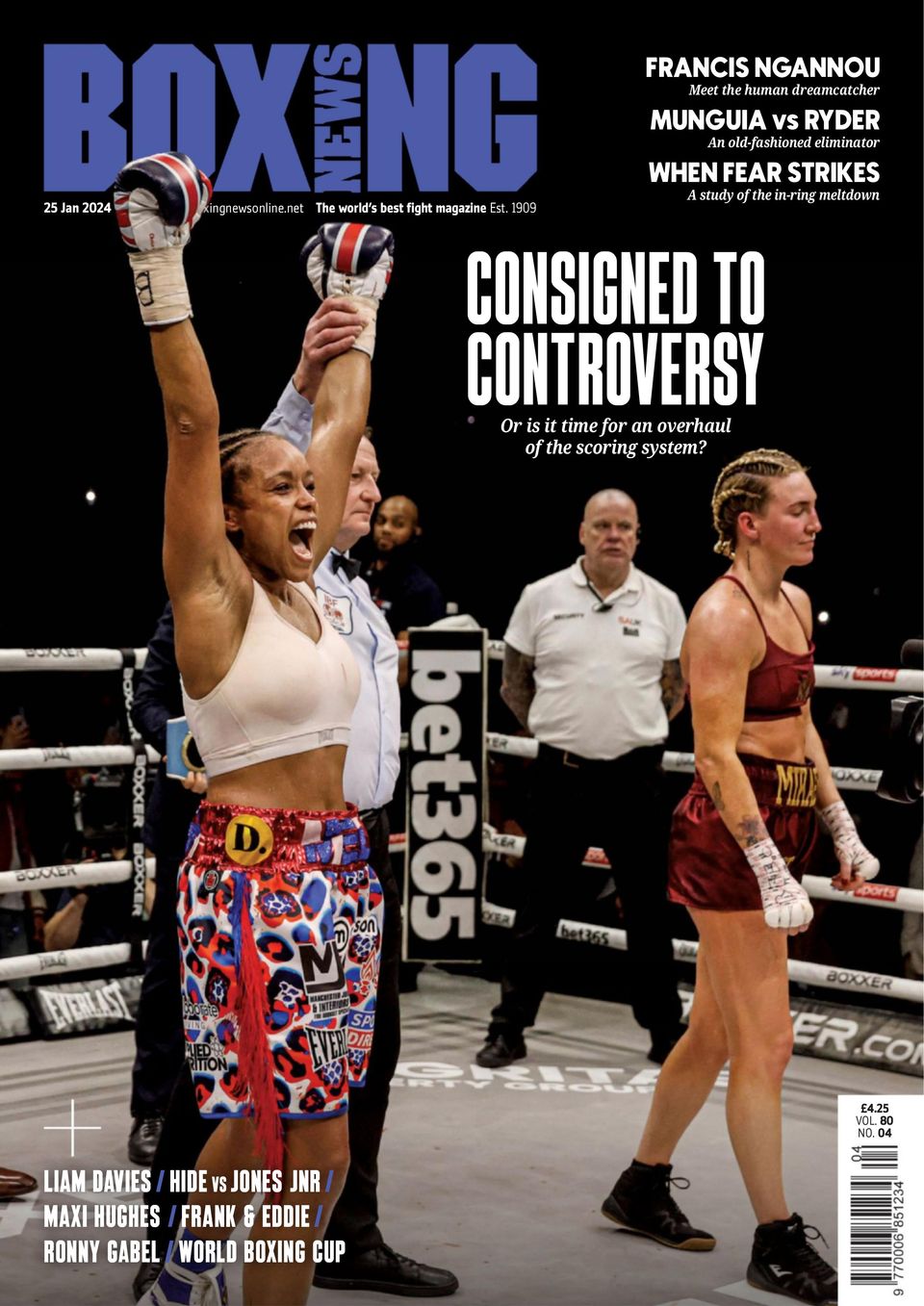 Get digital access to Boxing News - January 25, 2024 issue | Magzter.com