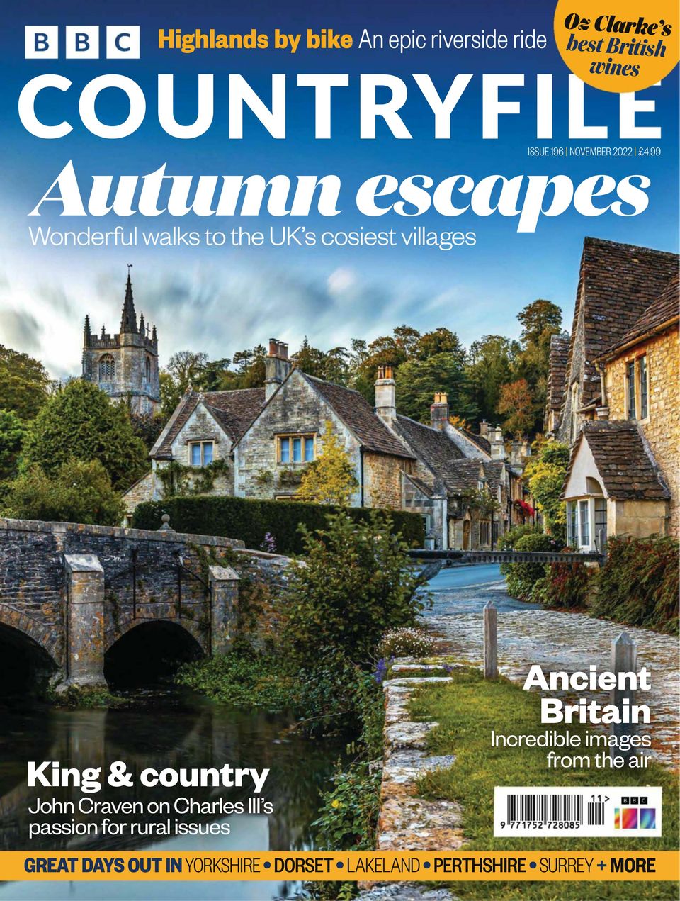 BBC Countryfile Magazine-November 2022 Magazine