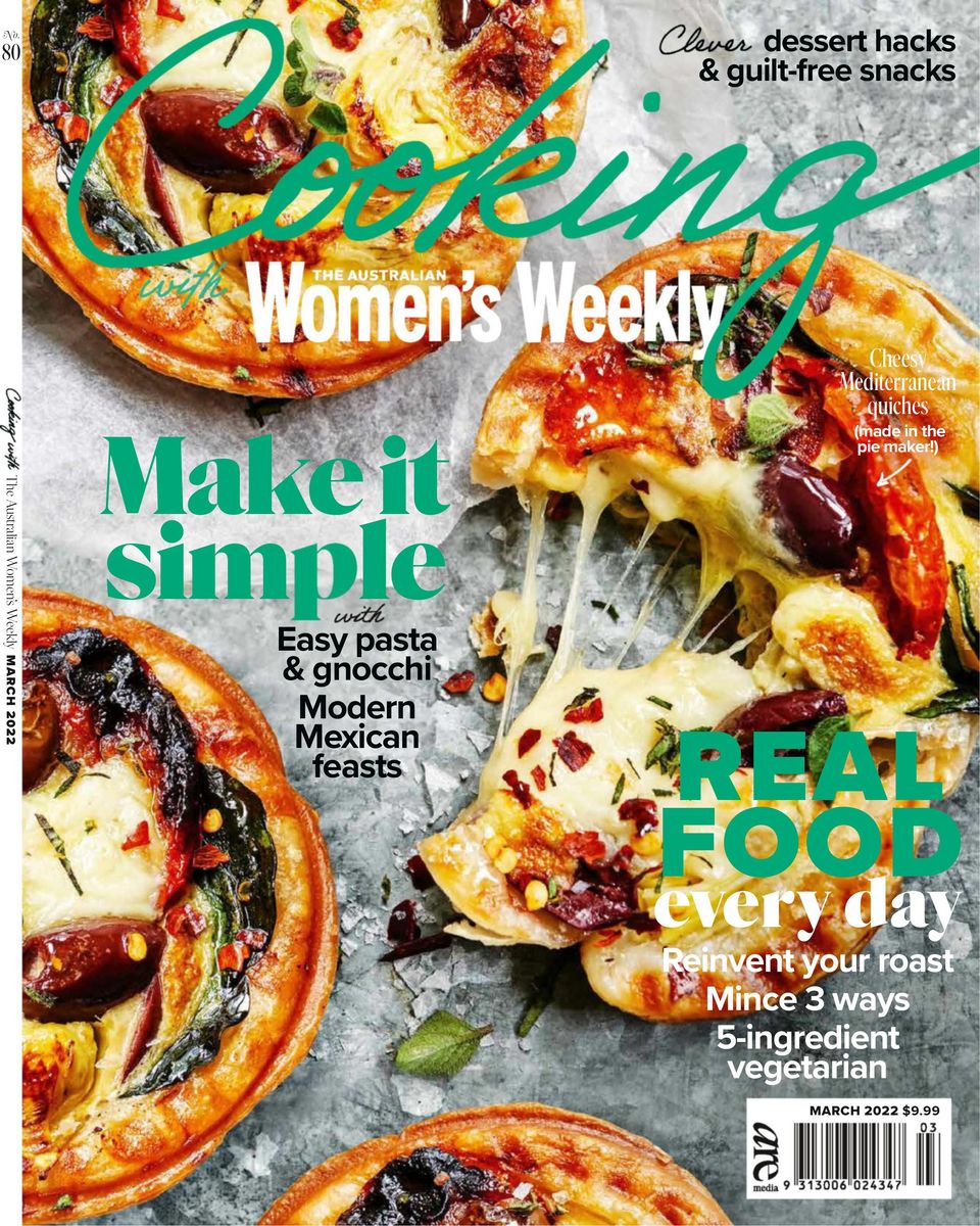 The Australian Women's Weekly Food-Issue 80 Magazine