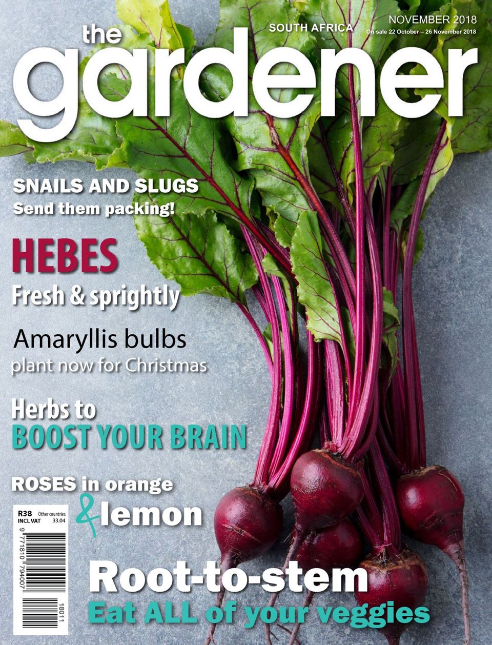 The Gardener-November 2018 Magazine - Get your Digital Subscription