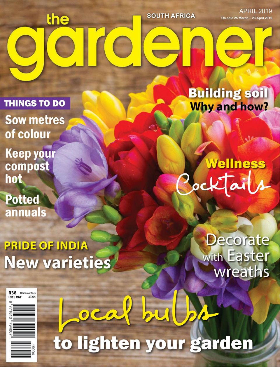 Get digital access to The Gardener - April 2019 issue | Magzter.com