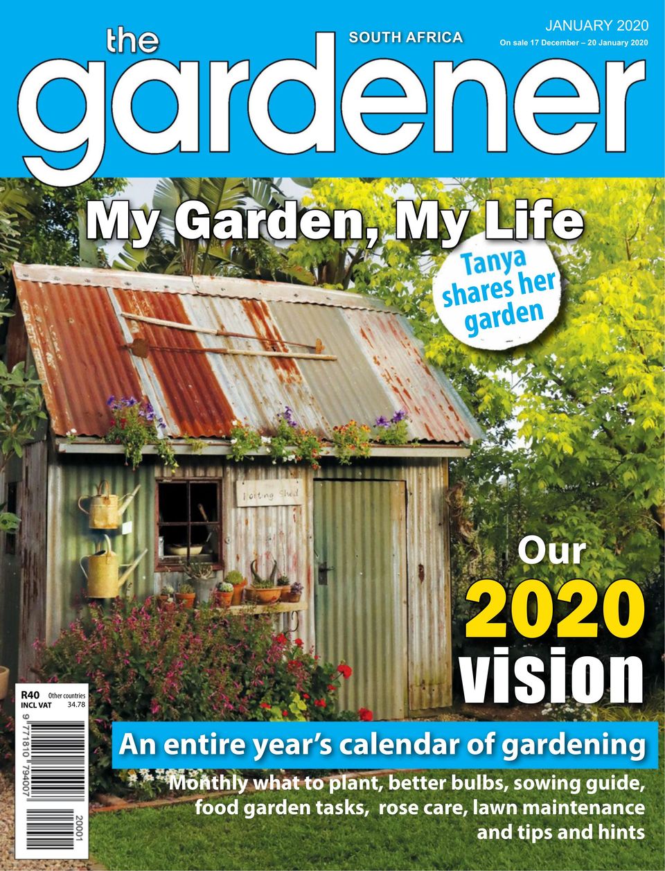 The Gardener-January 2020 Magazine - Get your Digital Subscription