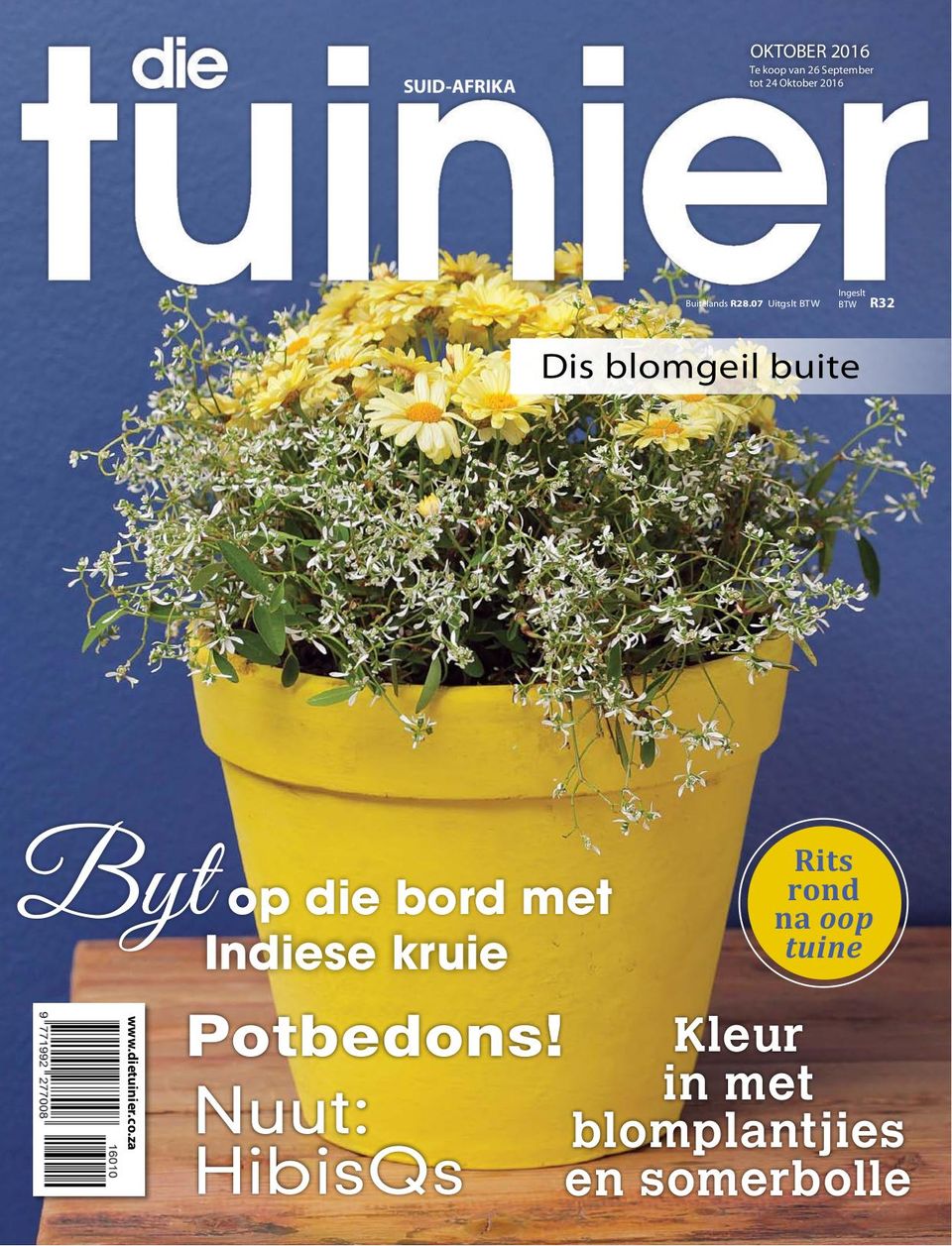 Die Tuinier-October 2016 Magazine - Get your Digital Subscription