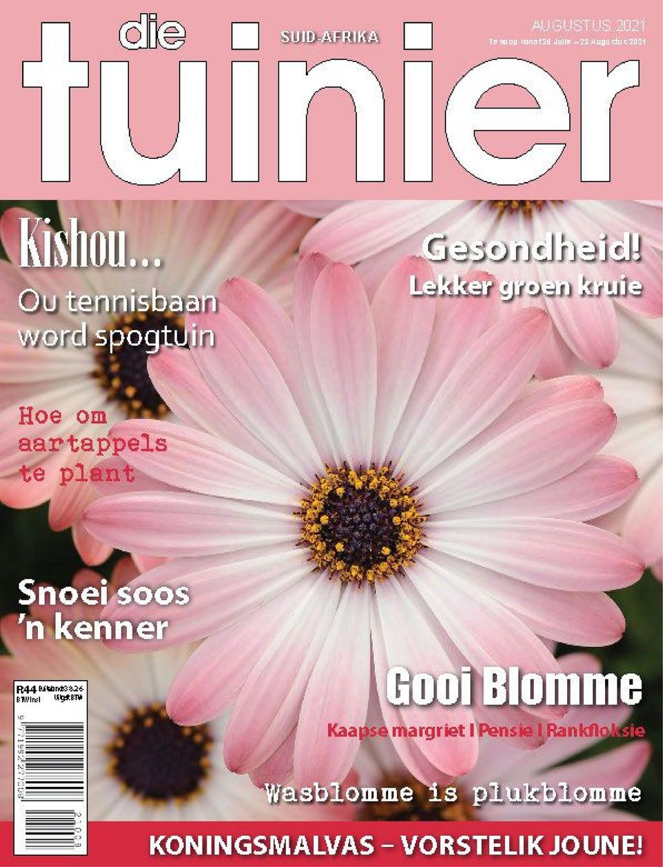 Die Tuinier-August 2021 Magazine - Get your Digital Subscription