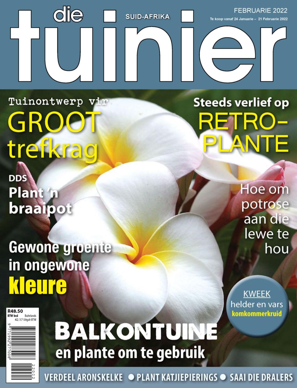 Die Tuinier-February 2022 Magazine - Get your Digital Subscription
