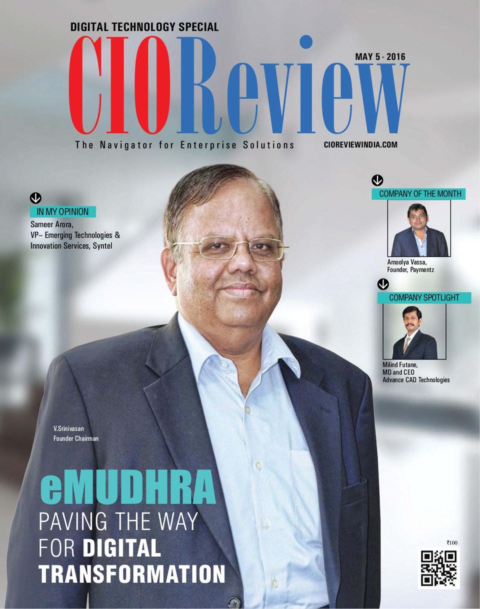 CIO Review-May 5 2016 Digital Technology Special Magazine