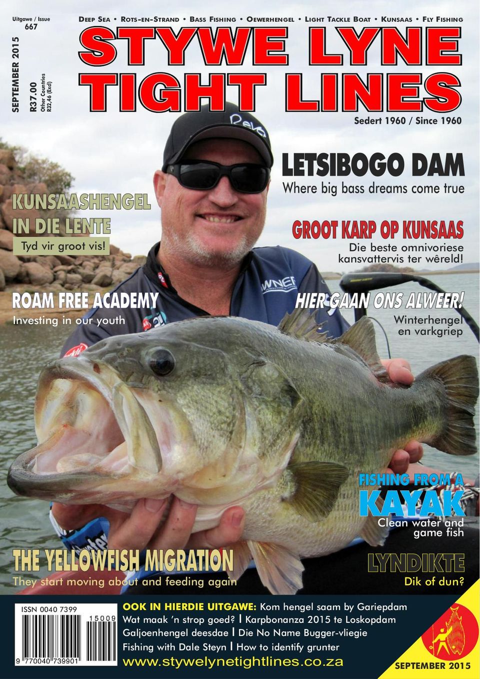 STYWE LYNE TIGHT LINES-September 2015 Magazine