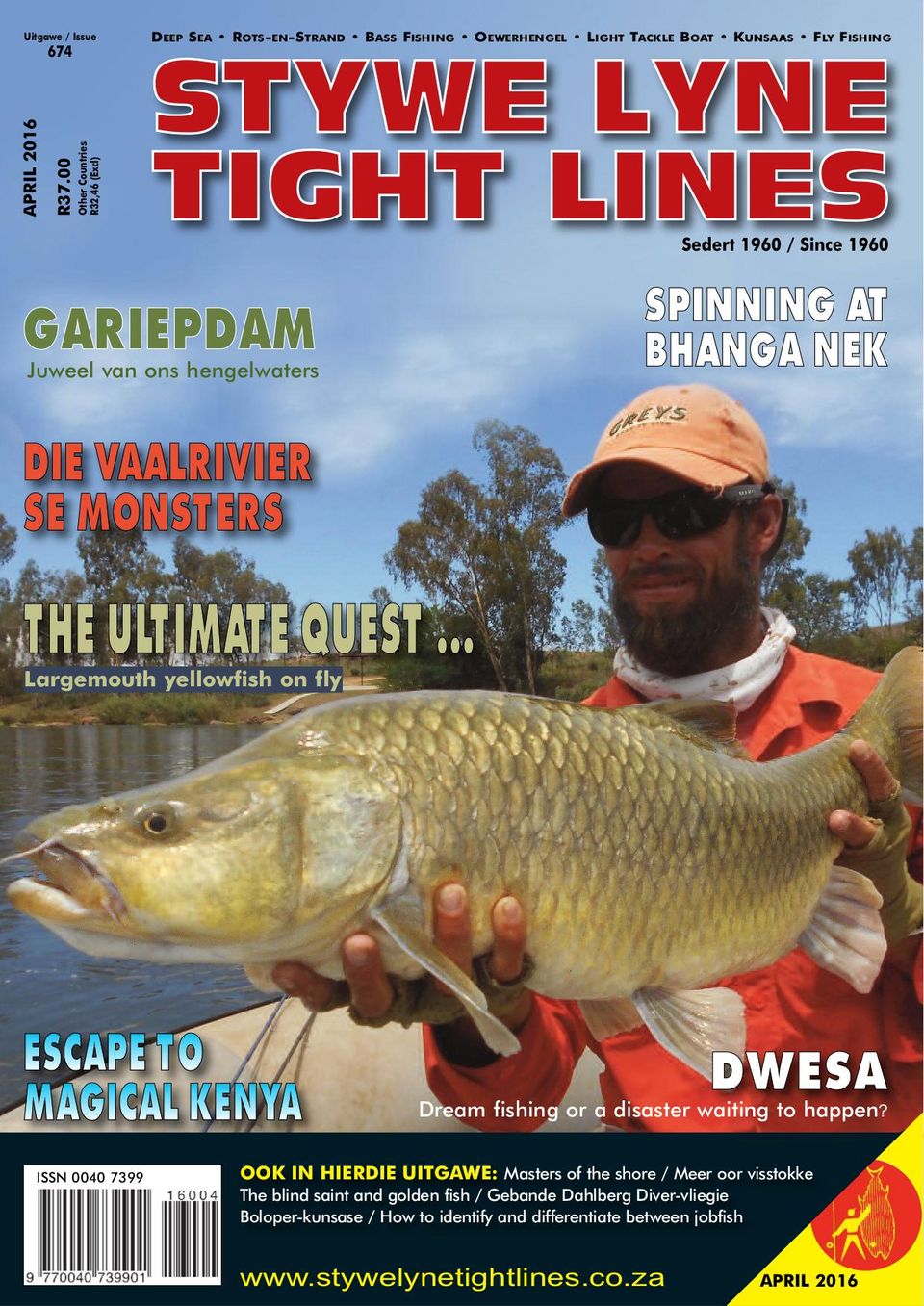 STYWE LYNE TIGHT LINES-April 2016 – Issue 674 Magazine