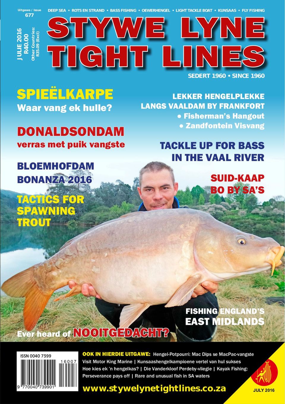Get digital access to STYWE LYNE TIGHT LINES - July 2016 – Issue 677 ...