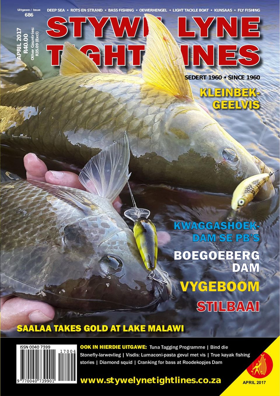 STYWE LYNE TIGHT LINES-April 2017 – Issue 686 Magazine