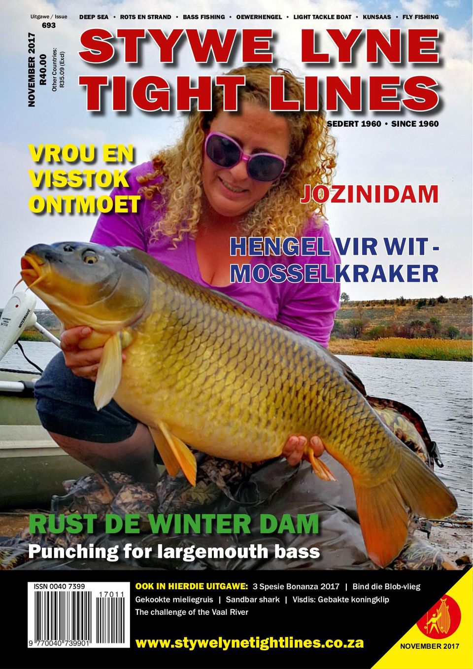 STYWE LYNE TIGHT LINES-November 2017 – Issue 693 Magazine