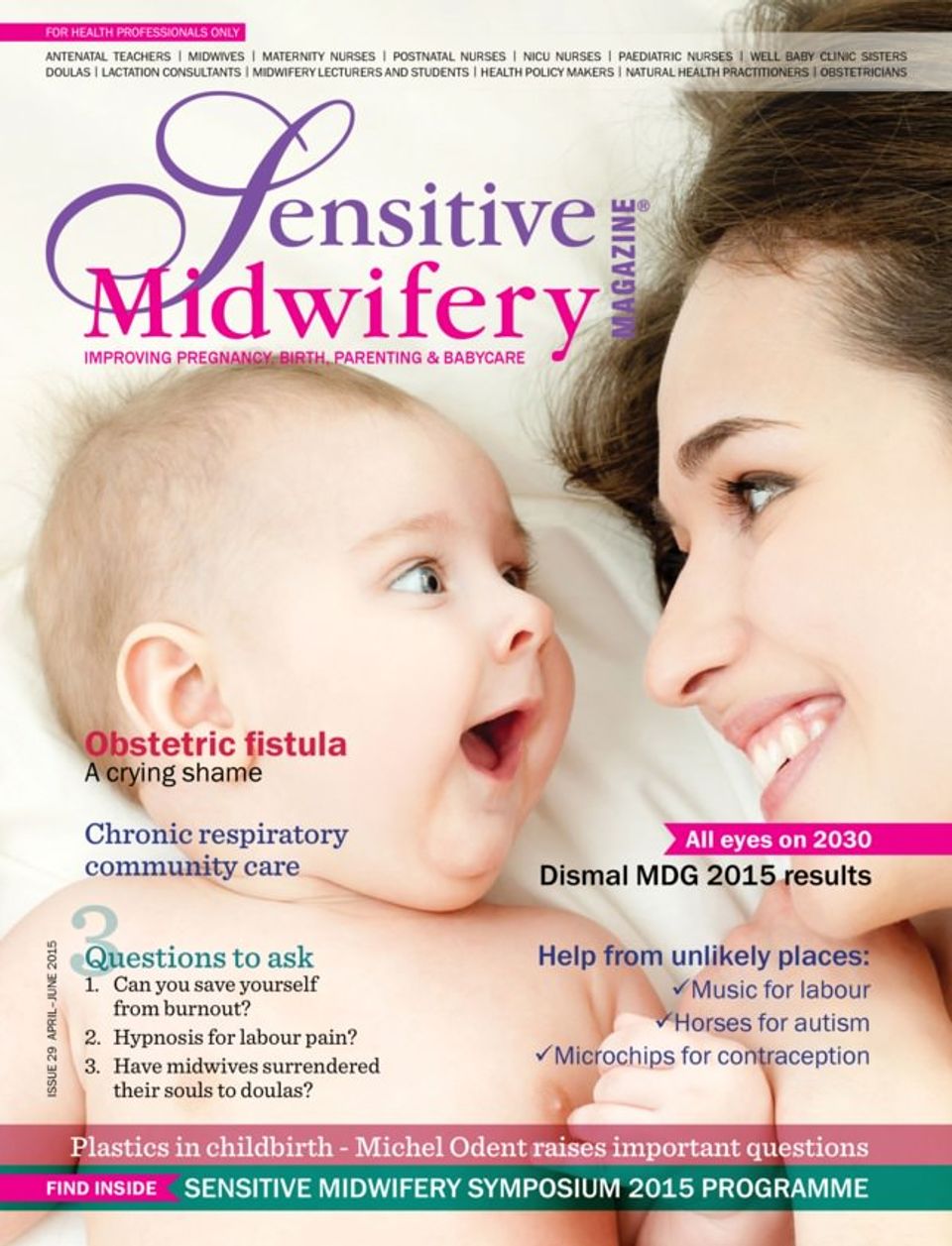 Sensitive Midwifery Magazine South Africa-April - June 2015 Magazine