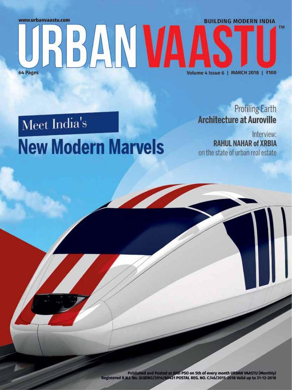 Get digital access to URBAN VAASTU - Building modern India - March 2018 issue | Magzter.com