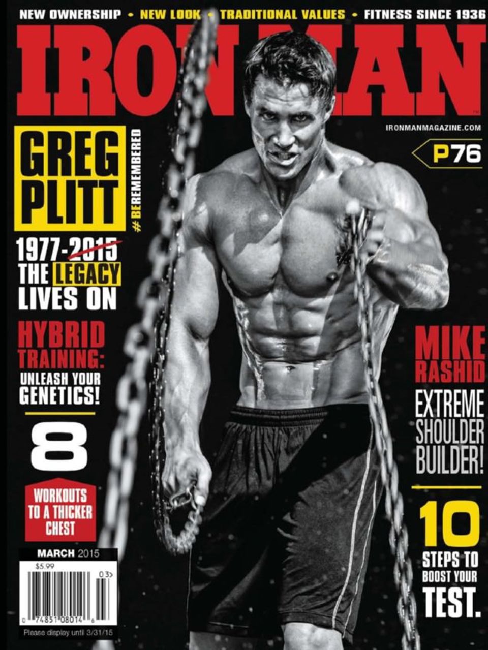 Get digital access to Iron Man Magazine - March 2015 issue | Magzter.com