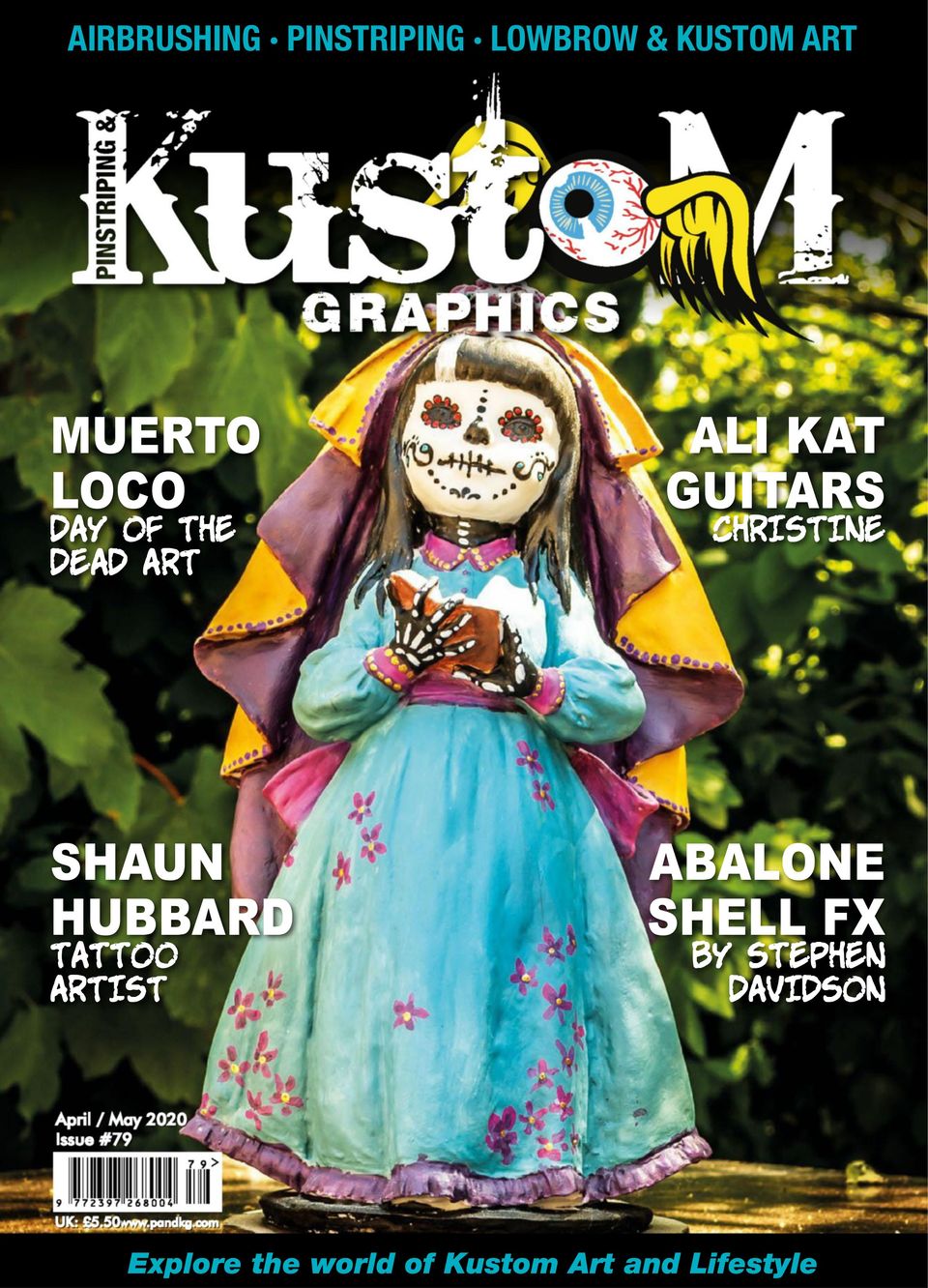 Pinstriping & Kustom Graphics Magazine-April - May 2020 Magazine