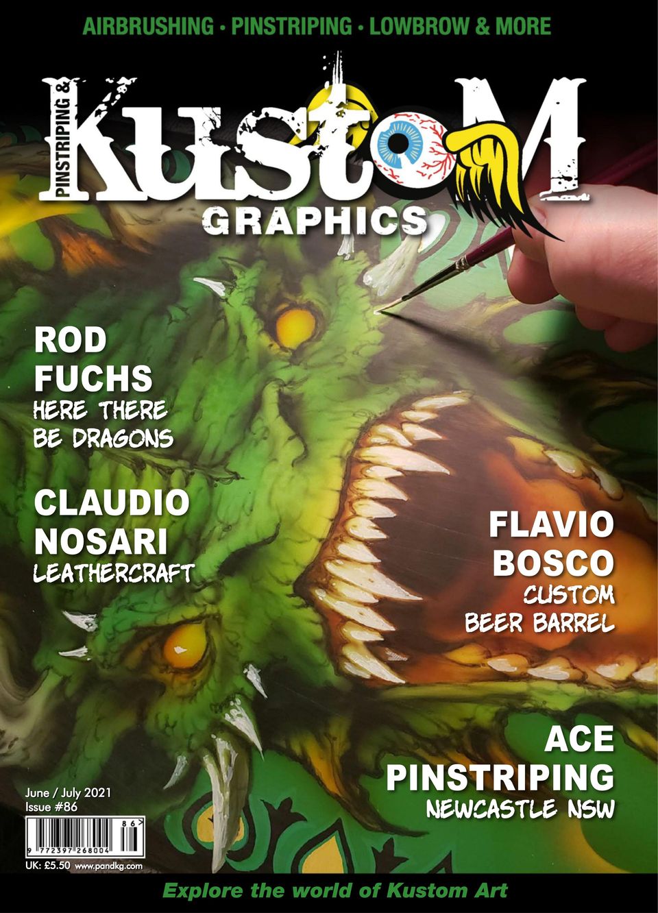 Get digital access to Pinstriping & Kustom Graphics Magazine - June ...