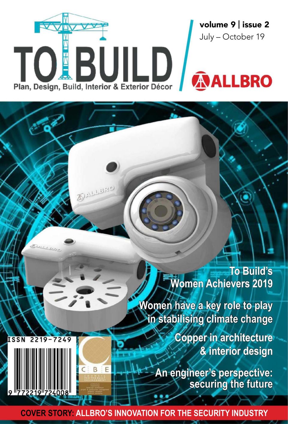 Get digital access to To Build - Volume 9 / Issue 2 - July to October ...