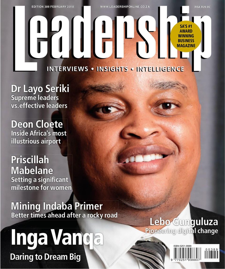 Get digital access to Leadership - February 2018 issue | Magzter.com