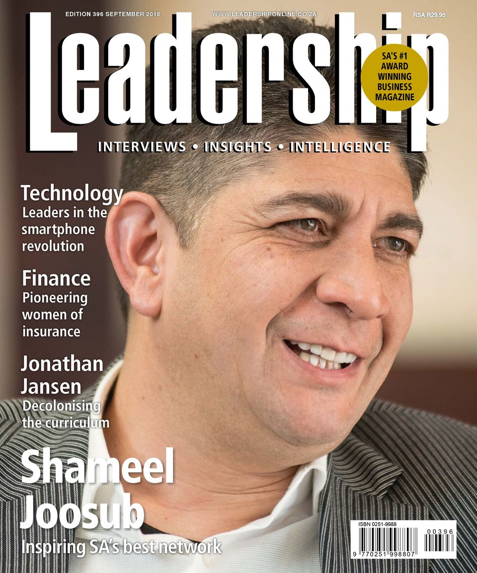 Get digital access to Leadership - September 2018 issue | Magzter.com