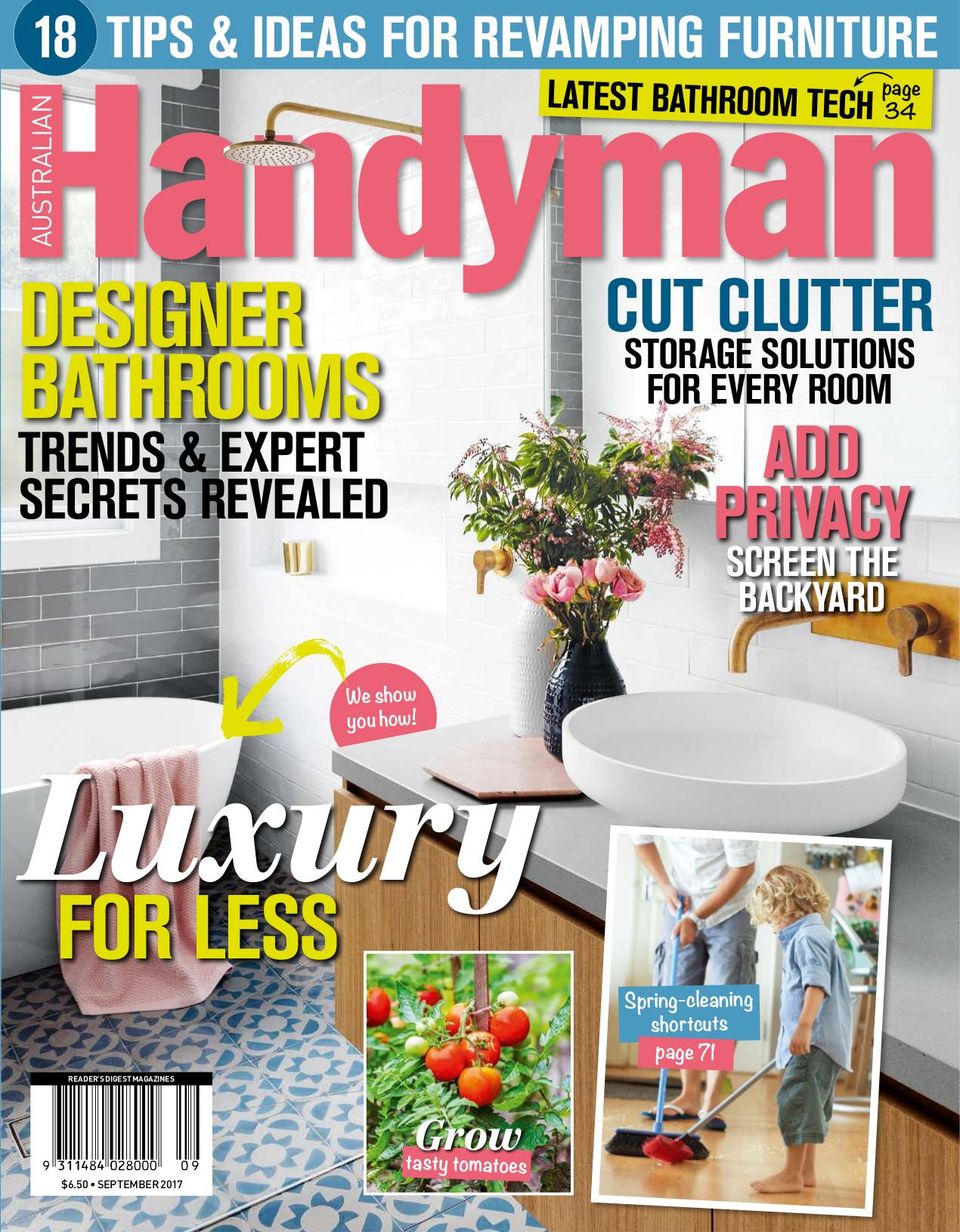 Get digital access to Australian Handyman - September 2017 issue ...