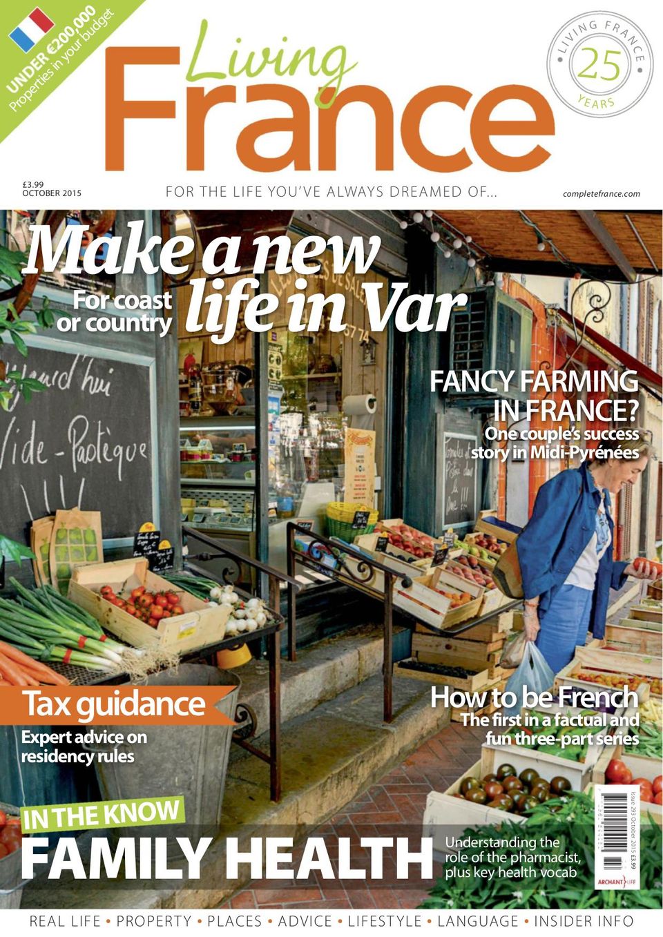 Get digital access to Living France - October 2015 issue | Magzter.com