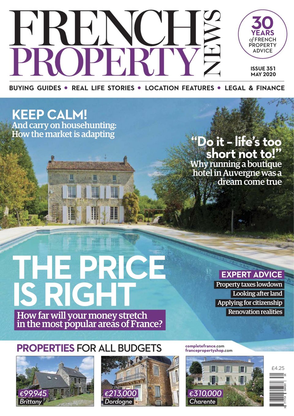 French Property News-May 2020 Magazine - Get your Digital Subscription