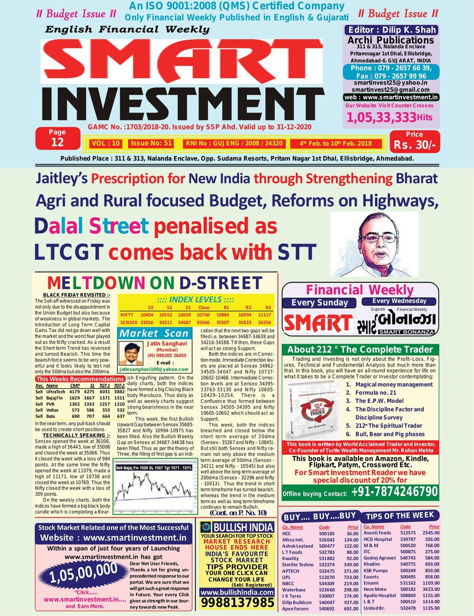 Smart Investment-February 04,2018 Magazine - Get your Digital Subscription