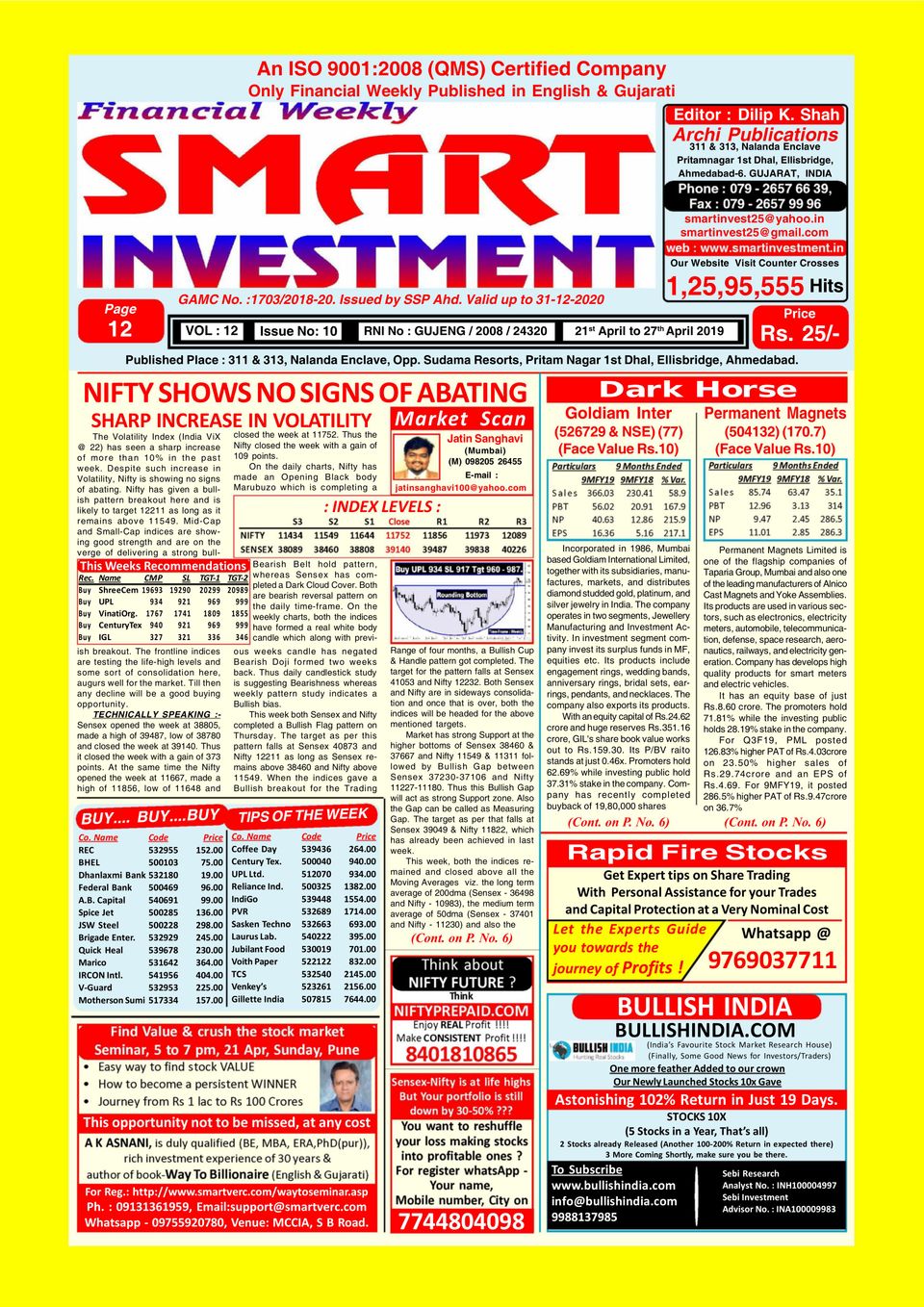 Get digital access to Smart Investment - April 21,2019 issue | Magzter.com