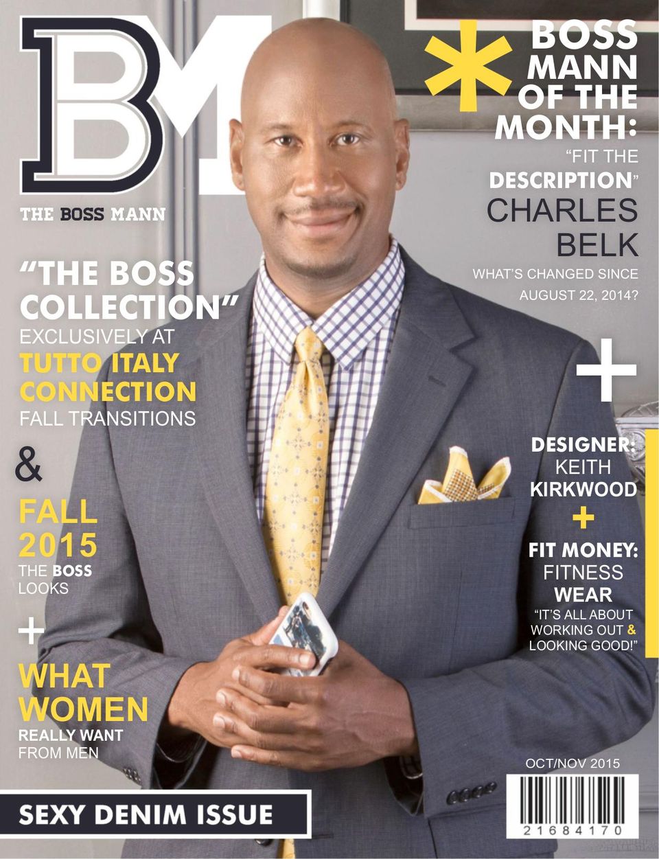 The Boss Mann-Oct/Nov 2015 SEXY DENIM ISSUE Magazine