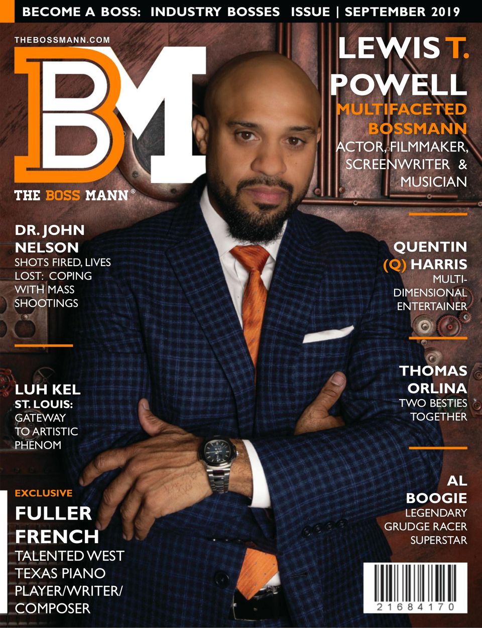 Get digital access to The Boss Mann - September 2019 issue | Magzter.com
