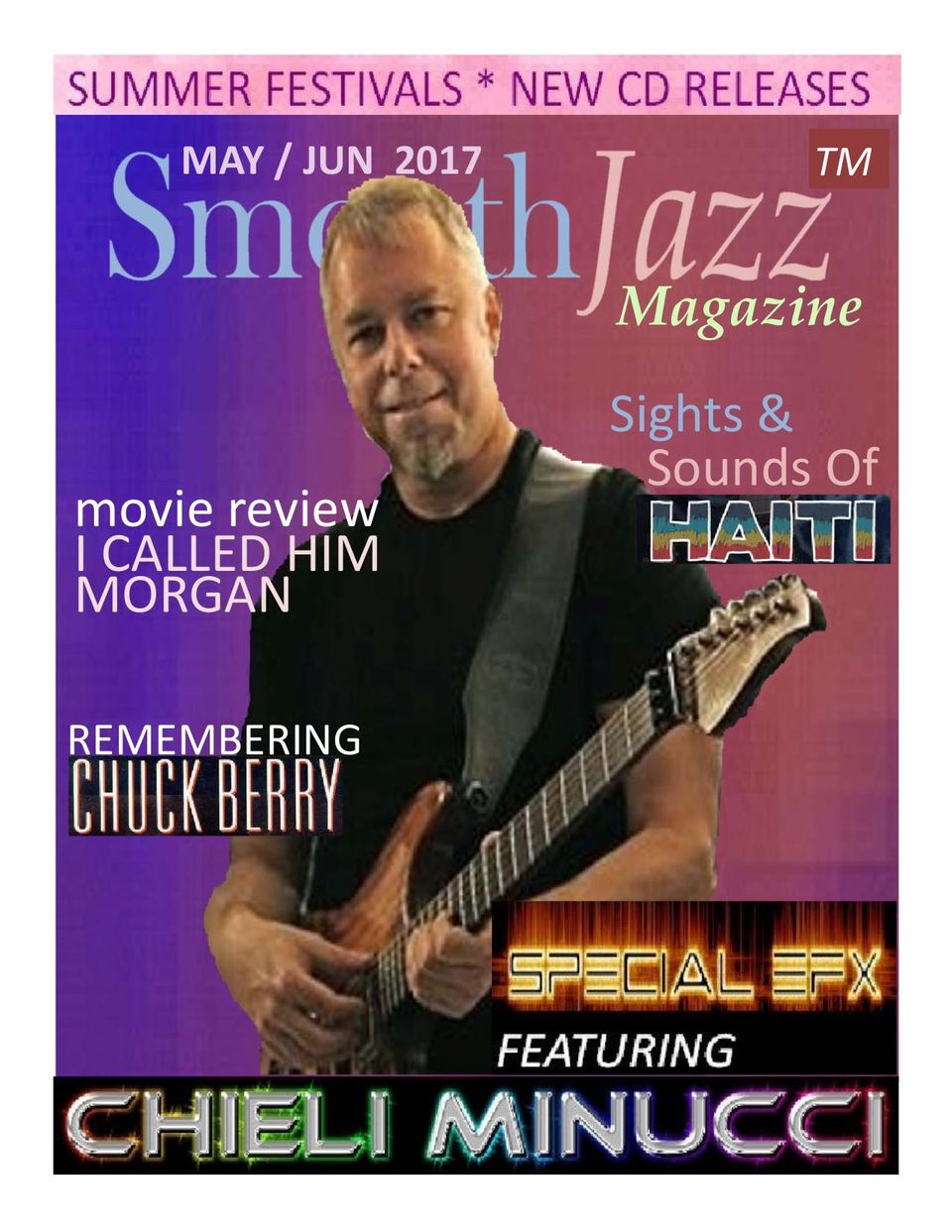 Smooth Jazz Magazine-Chieli Minucci May/June 2017 Magazine