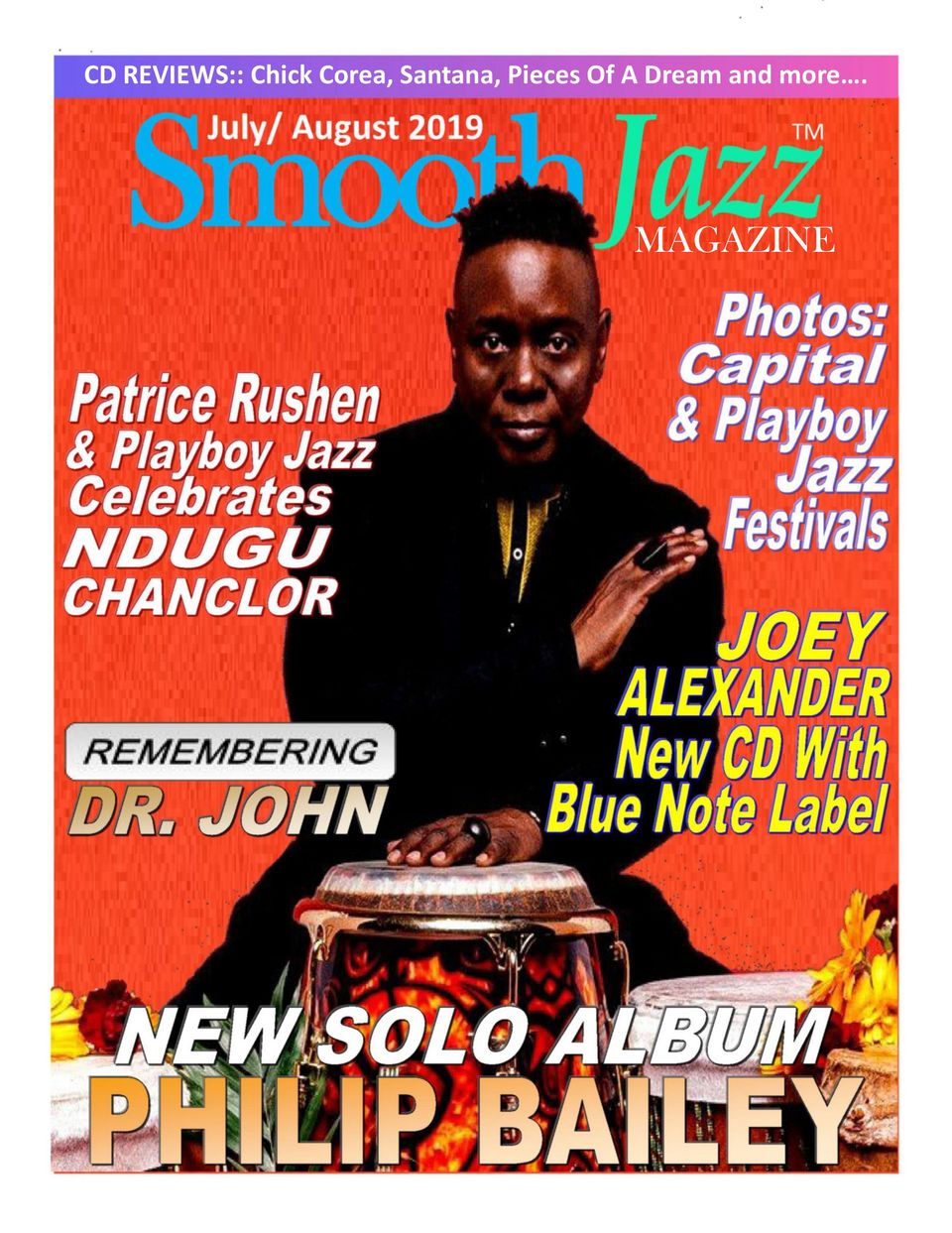 Smooth Jazz Magazine-July - August 2019 Magazine