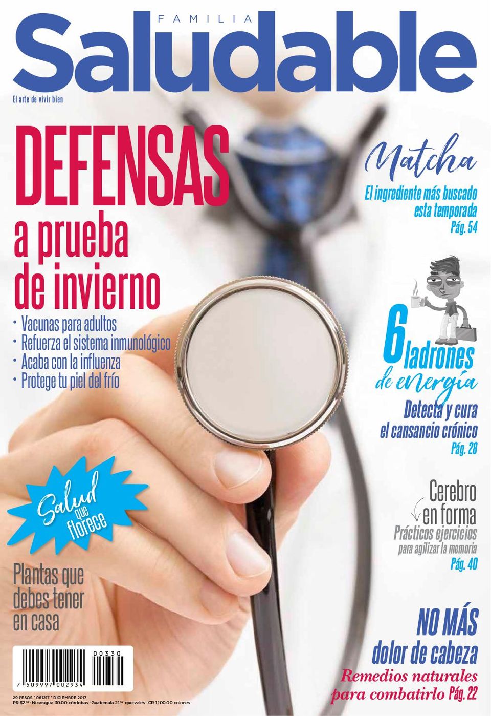 Get digital access to Familia Saludable - Diciembre 2017 issue | Magzter.com