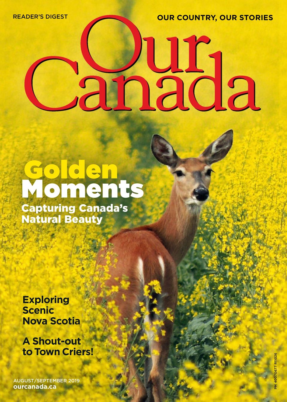 Our Canada-August/September 2019 Magazine - Get your Digital Subscription