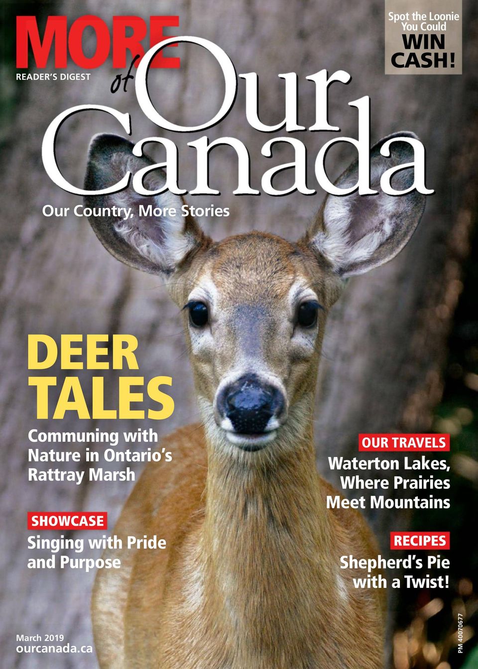 Get digital access to More of Our Canada - March 2019 issue | Magzter.com