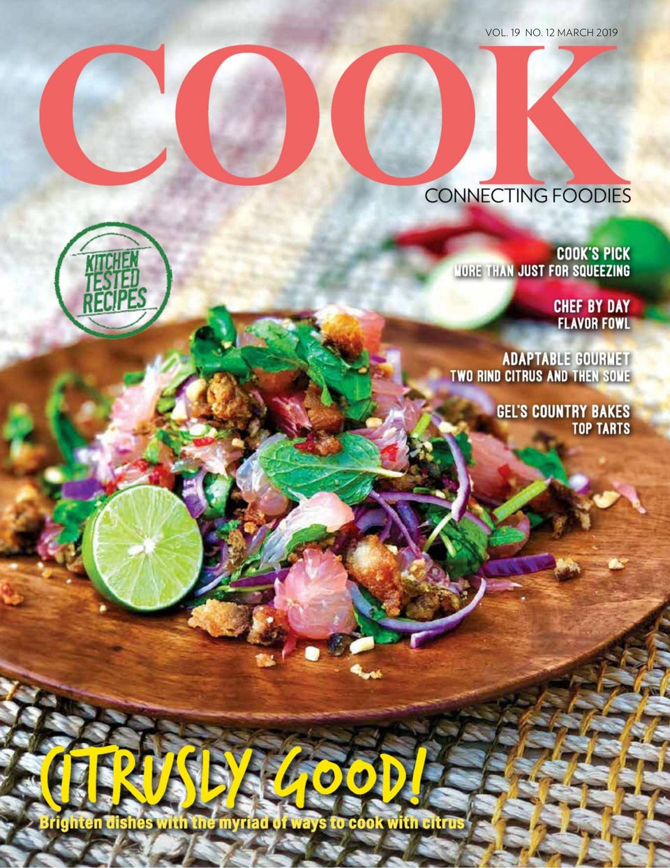 Get digital access to COOK MAGAZINE - March 2019 issue | Magzter.com