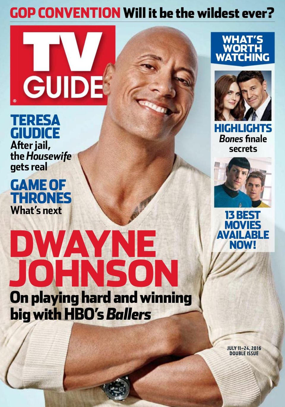 TV Guide Magazine-July 11, 2016 Magazine - Get your Digital Subscription