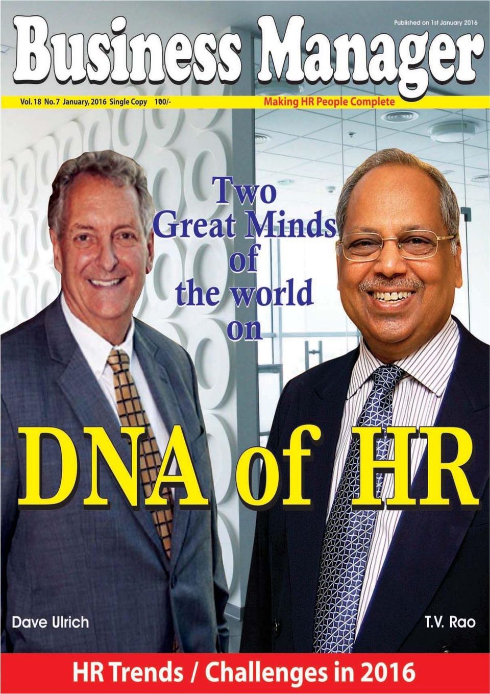 Business Manager-January 2016 Magazine - Get your Digital Subscription