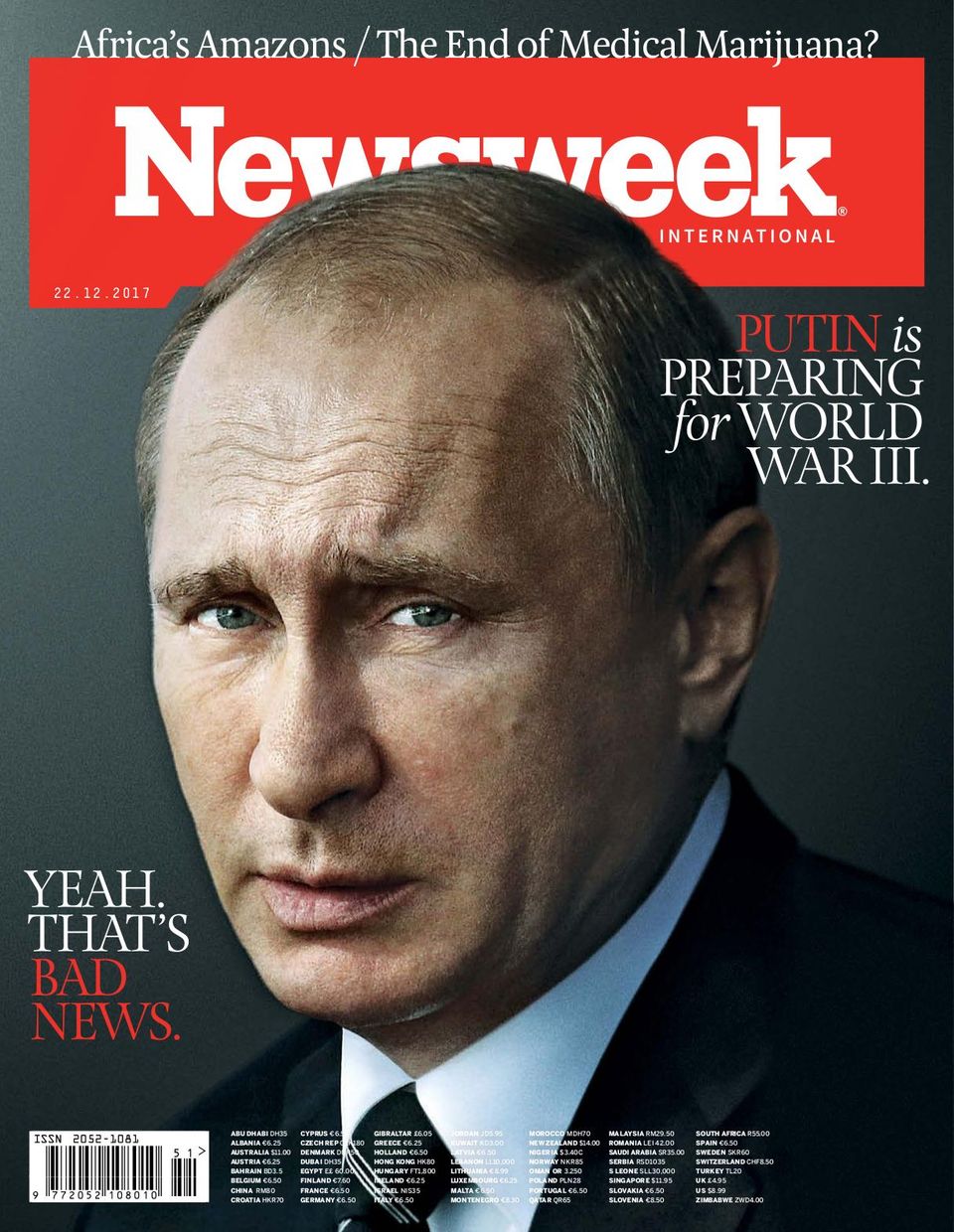 Newsweek Europe-December 22,2017 Magazine - Get your Digital Subscription