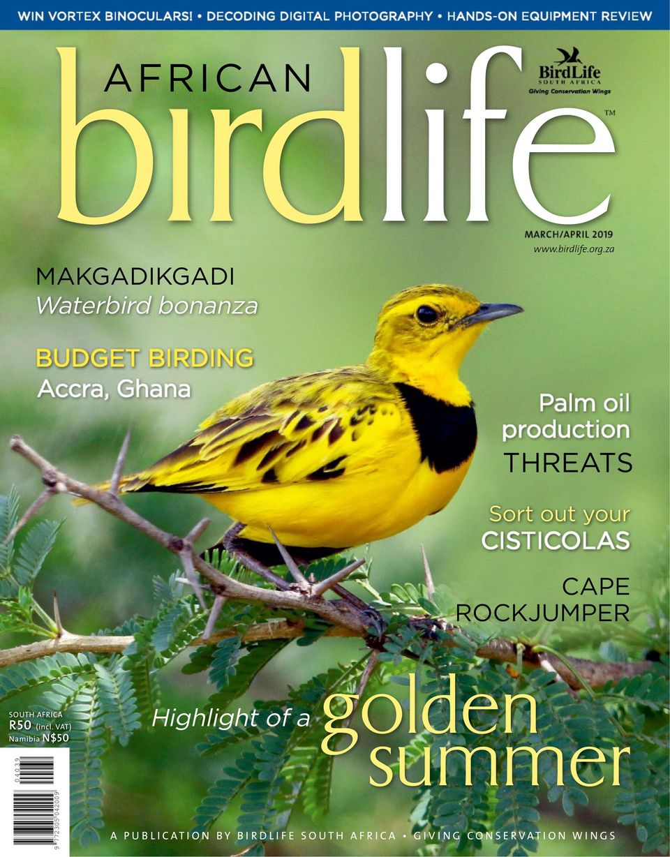 African Birdlife-March/April 2019 Magazine - Get your Digital Subscription
