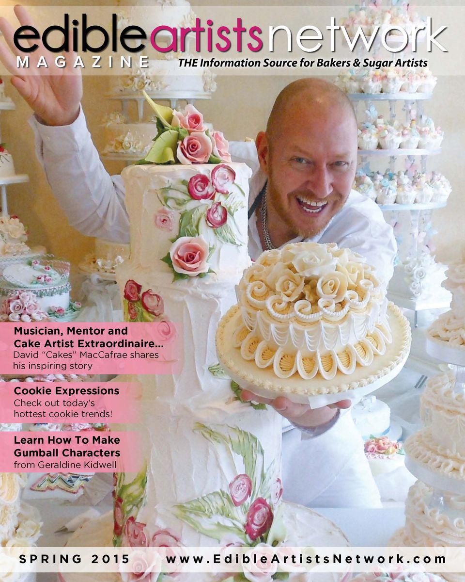 Edible Artists Network Magazine-Spring 2015 Magazine