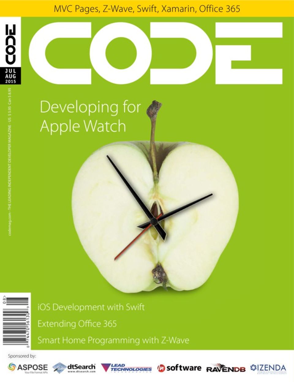 CODE Magazine-July/August 2015 Magazine - Get your Digital Subscription