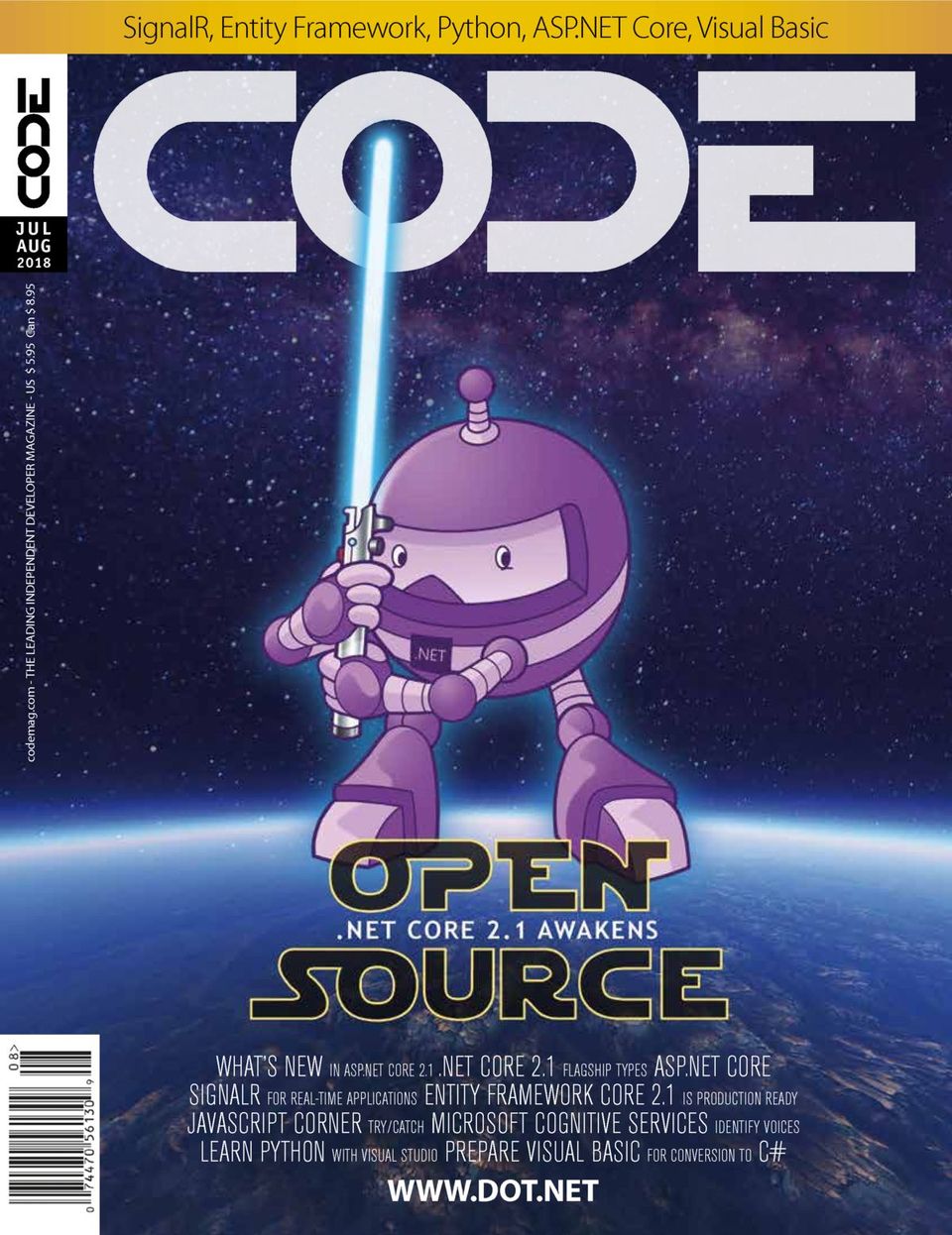 Get digital access to CODE Magazine - July/August 2018 issue | Magzter.com